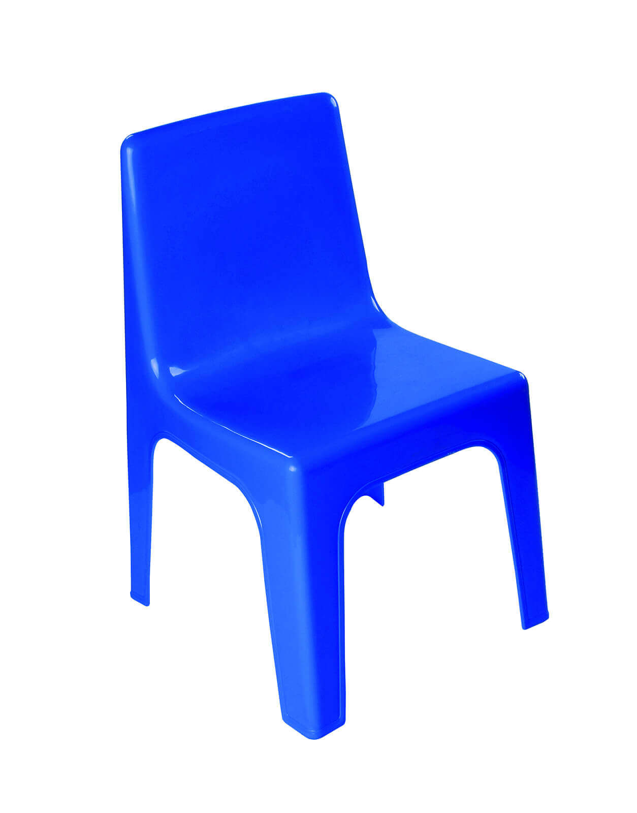Junior Armless Kiddies Chair Blue - Mambo's Storage & Home