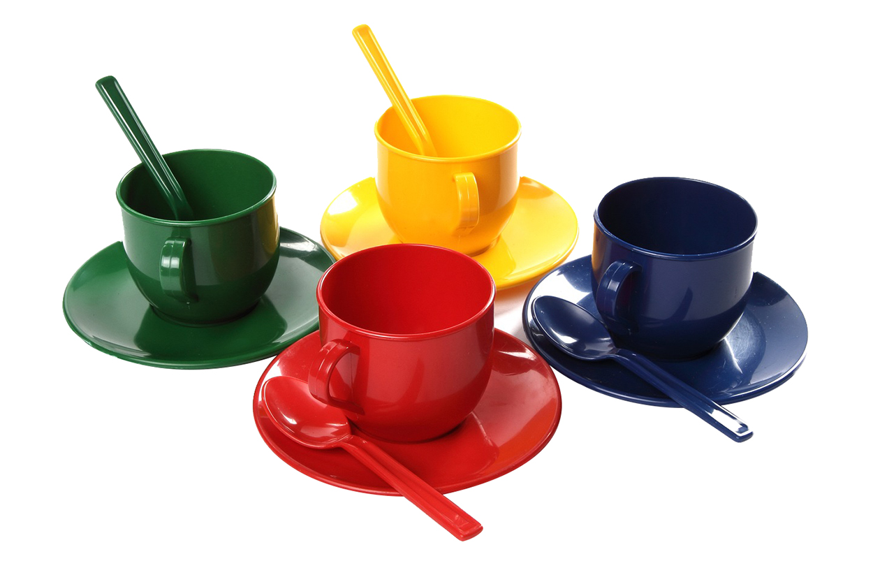 Kiddies Play Cups and Saucers - Mambo's Storage & Home