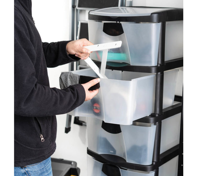 6 Maxi Drawer Storage Tower with Wheels - Mambos Online Store