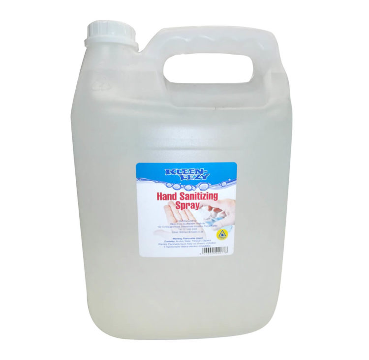 5L Waterless Sanitiser - Mambos Online Store