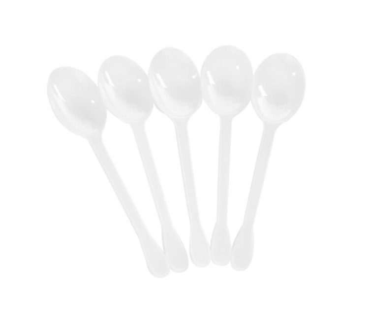 Plastic Teaspoons - 50 pack - Mambos Online Store