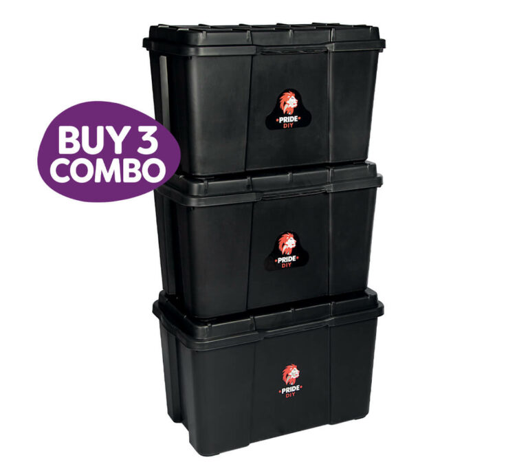 Mambos Online Store Black Storage Containers