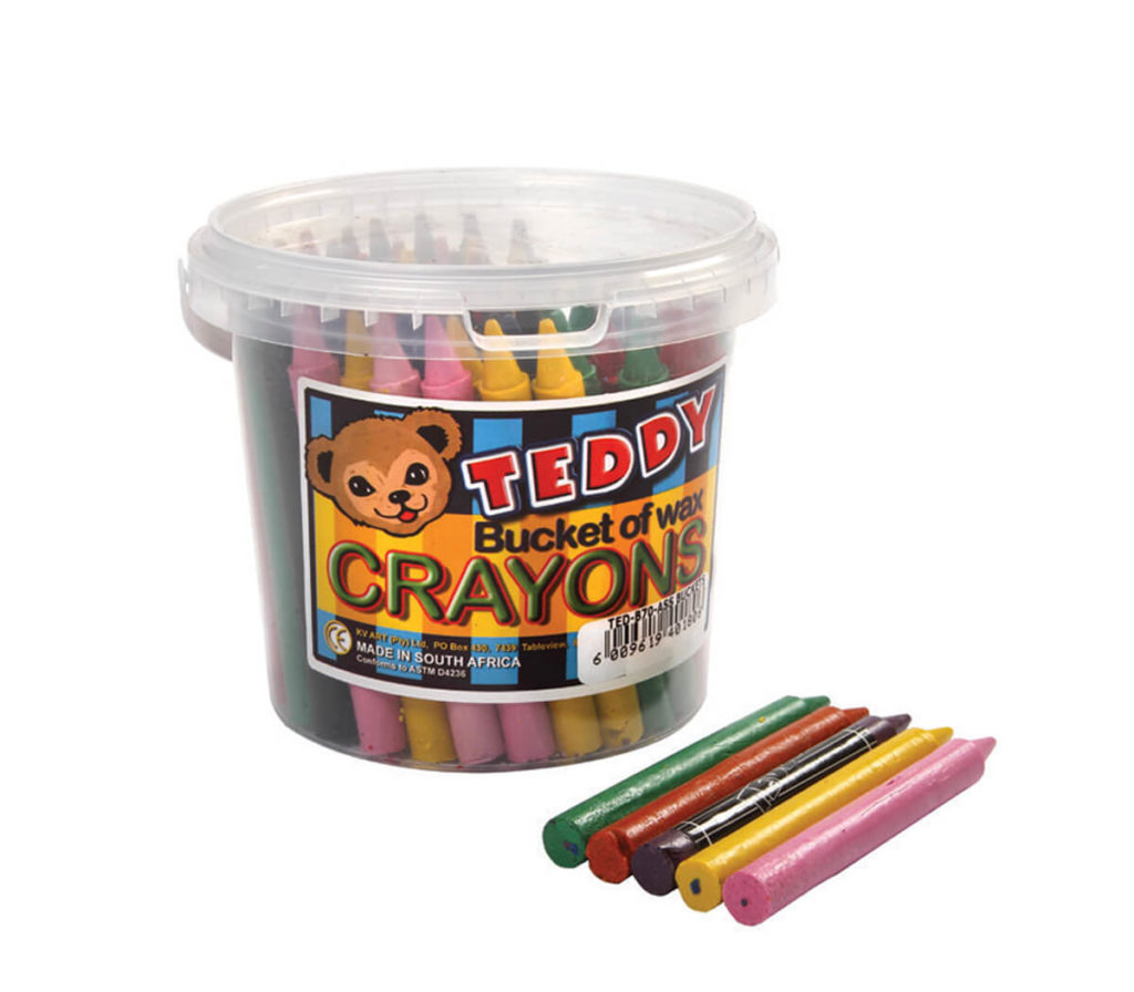 B70 Medium Crayon Bucket - Mambos Online Store