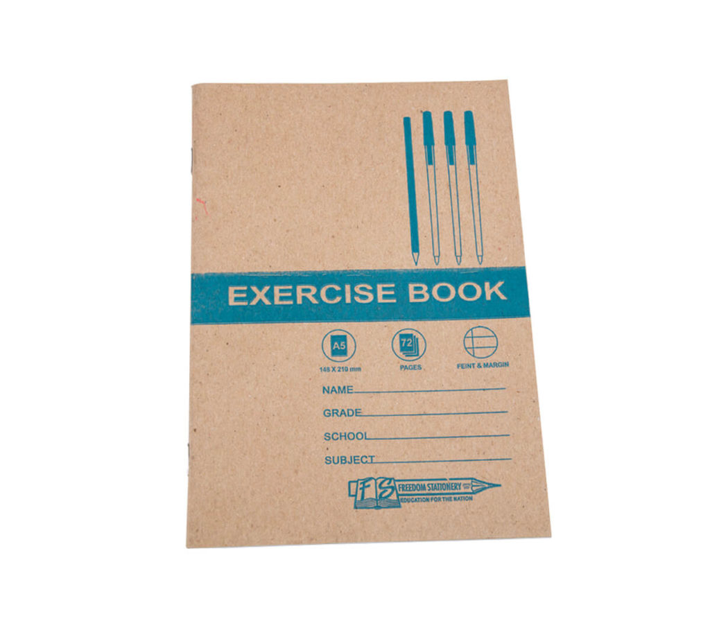 72p A5 Exercise Books F/M - Mambos Online Store