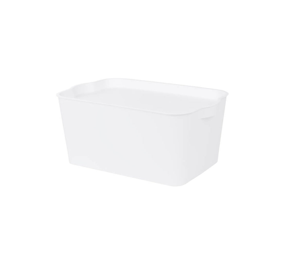 Venus Small Storage Box White with White Lid - Mambos Online Store