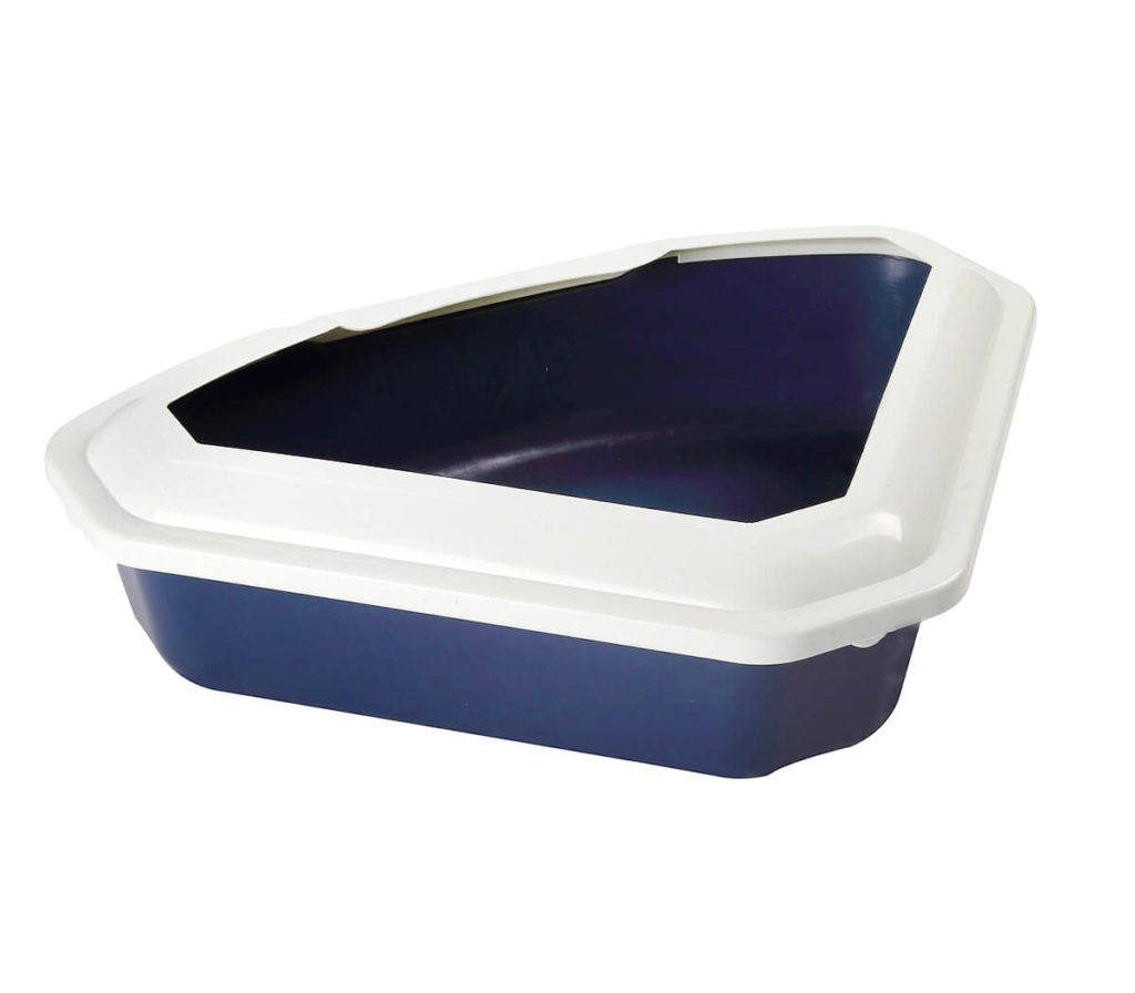 Triangle Cat Litter Tray - Mambos Online Store