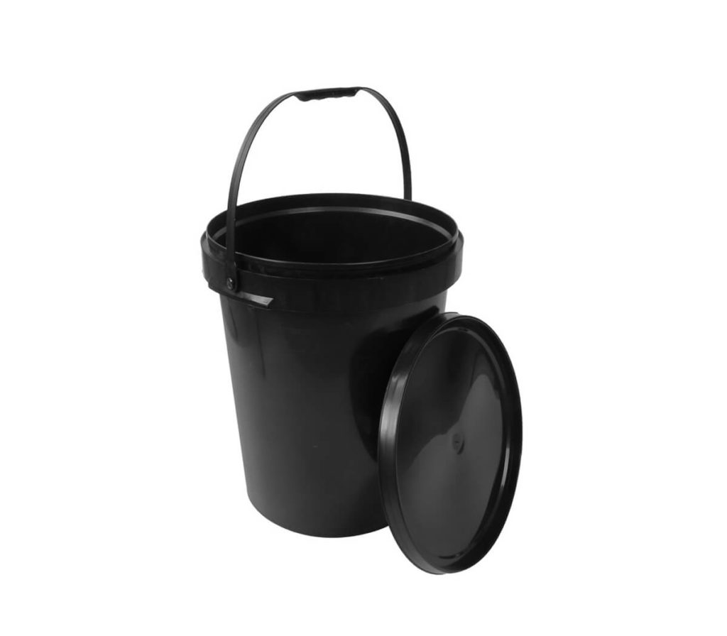 Bucket Black 25lt Dyn - Mambo's Storage & Home