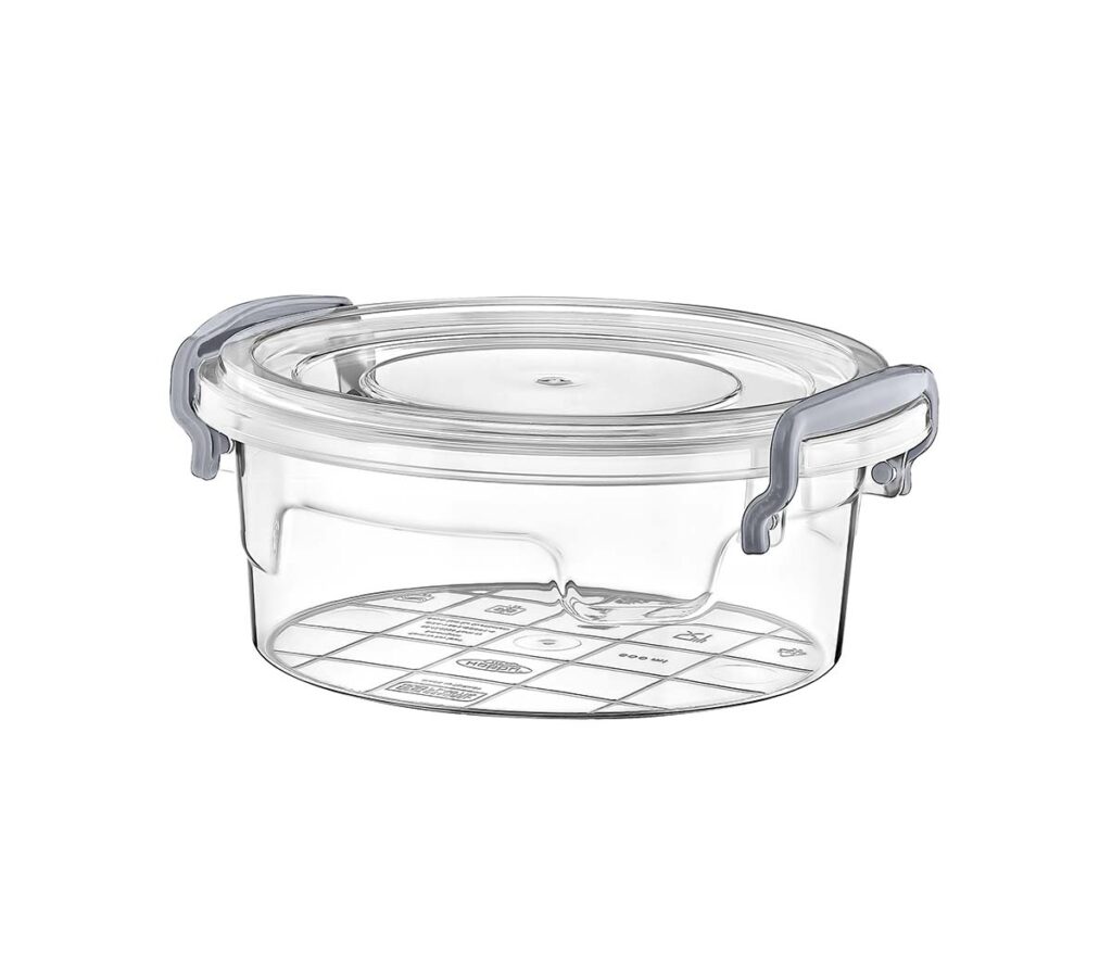 Multi Box Clear Container Round (2.1LT) - Mambos Online Store