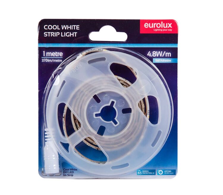 LED Strip DIY Kit 1m 4.8W/m CW IP65 - Mambos Online Store