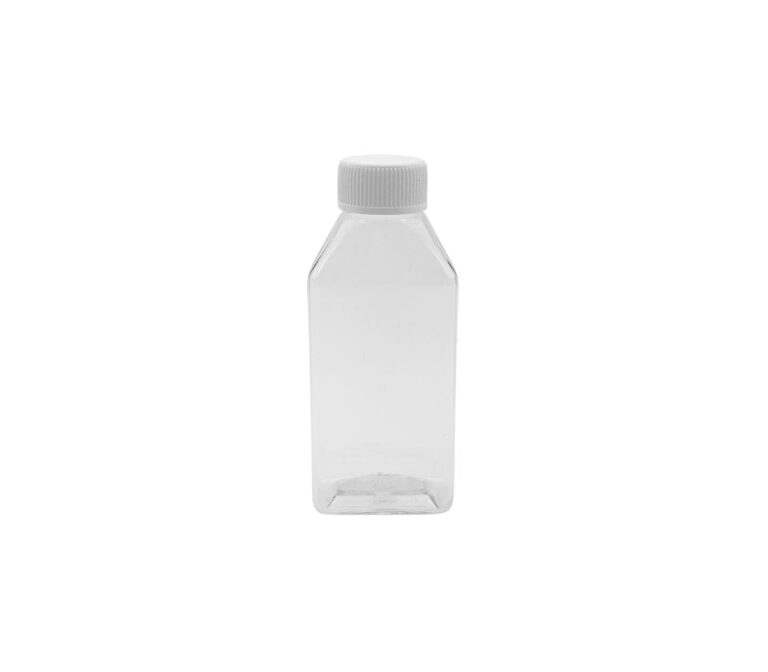 100ml Clear Rectangular Bottle - Mambos Online Store