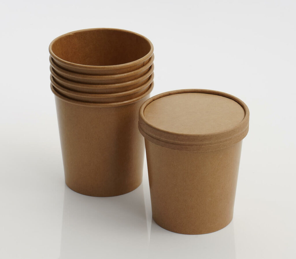 500ml Kraft XJ Ice Cream Tub & Lid 6 - pk - Mambos Online Store