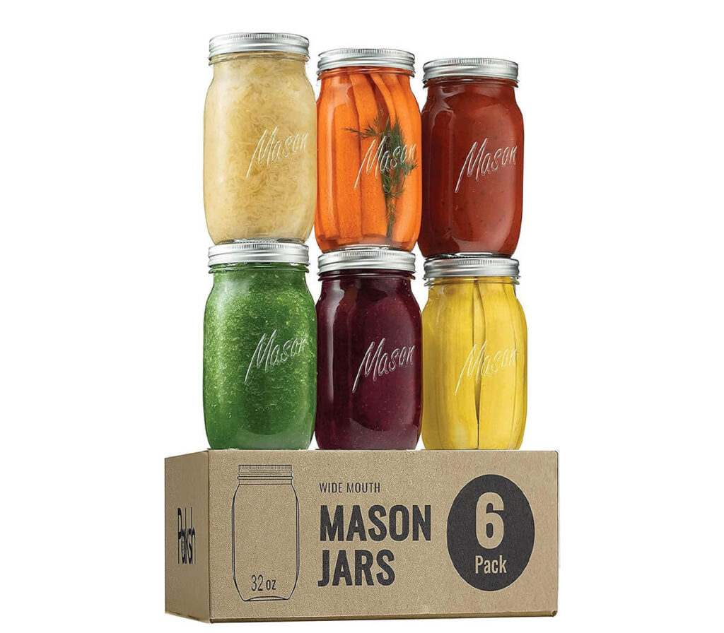 Glass Mason Preserve Jars 475ml 6Pcs x10 boxes (60 jars) (online deal ...