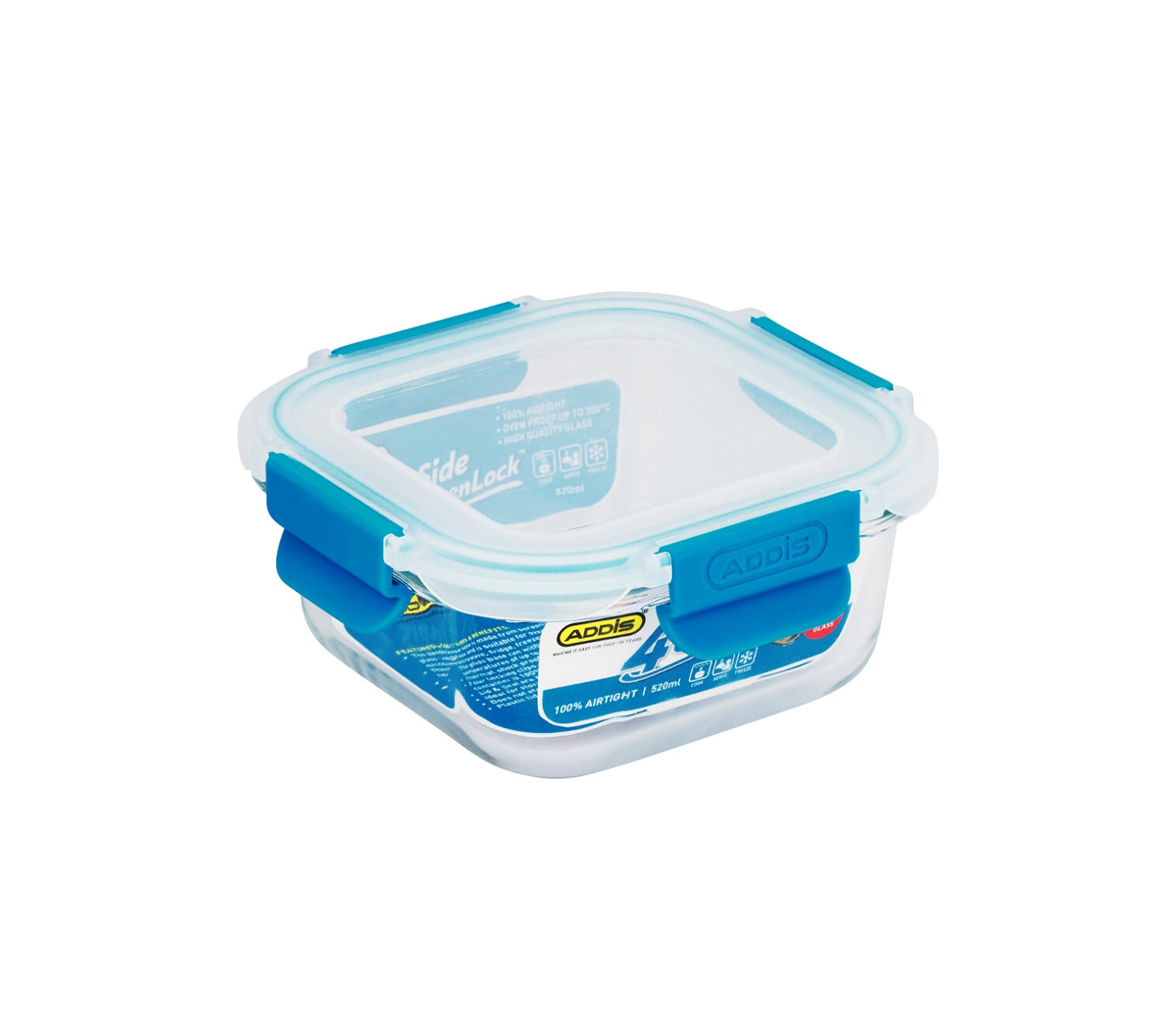 ADDIS Oven Lock Container 520ml - Mambos Online Store