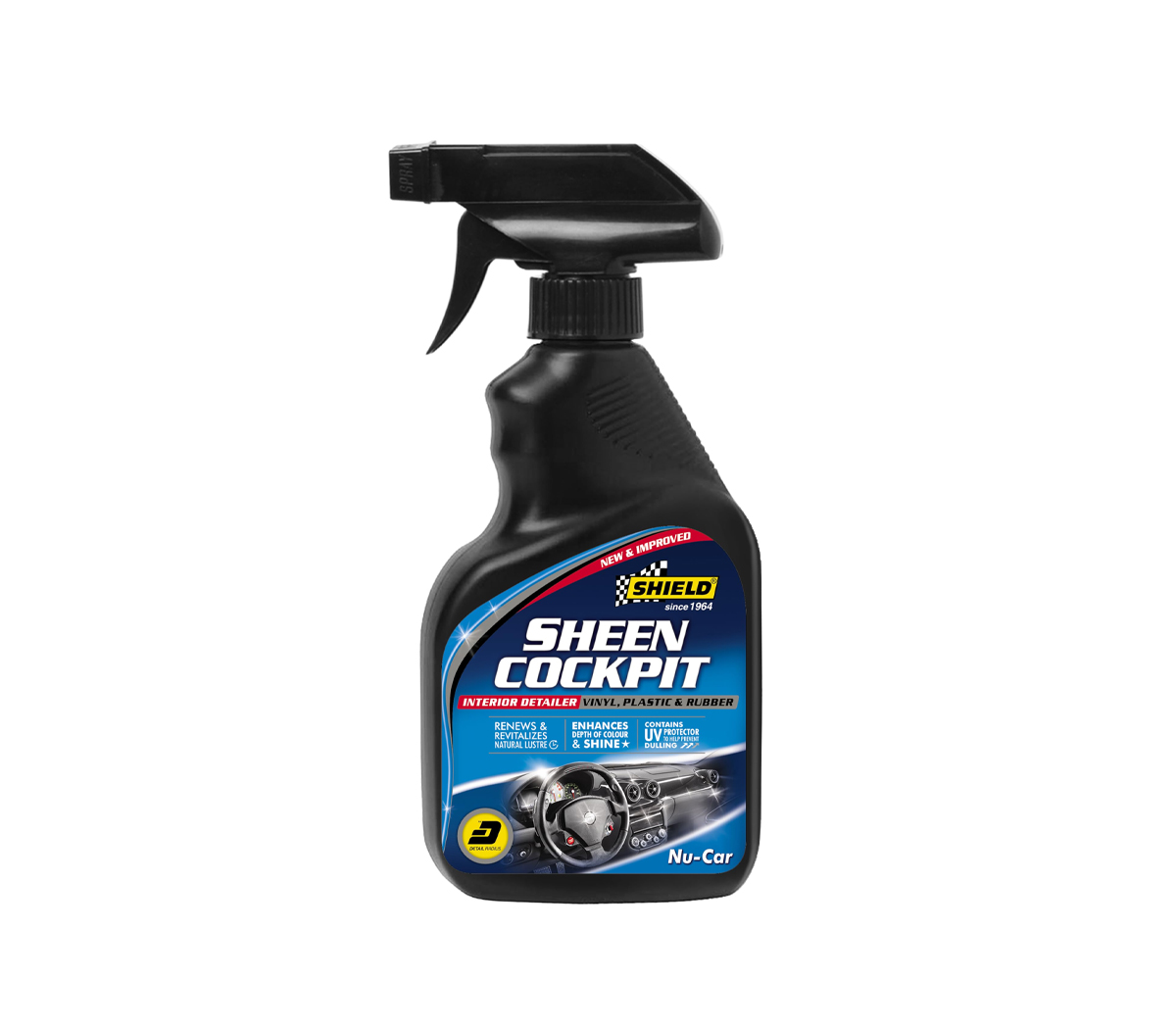 Shield Sheen Cockpit Spray - Nu Car 350ml - Mambos Online Store