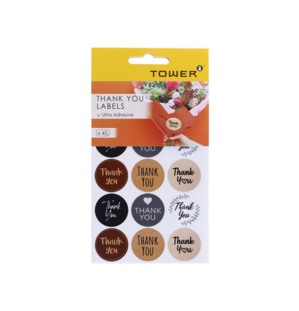 Thank you labels - Mambos Online Store