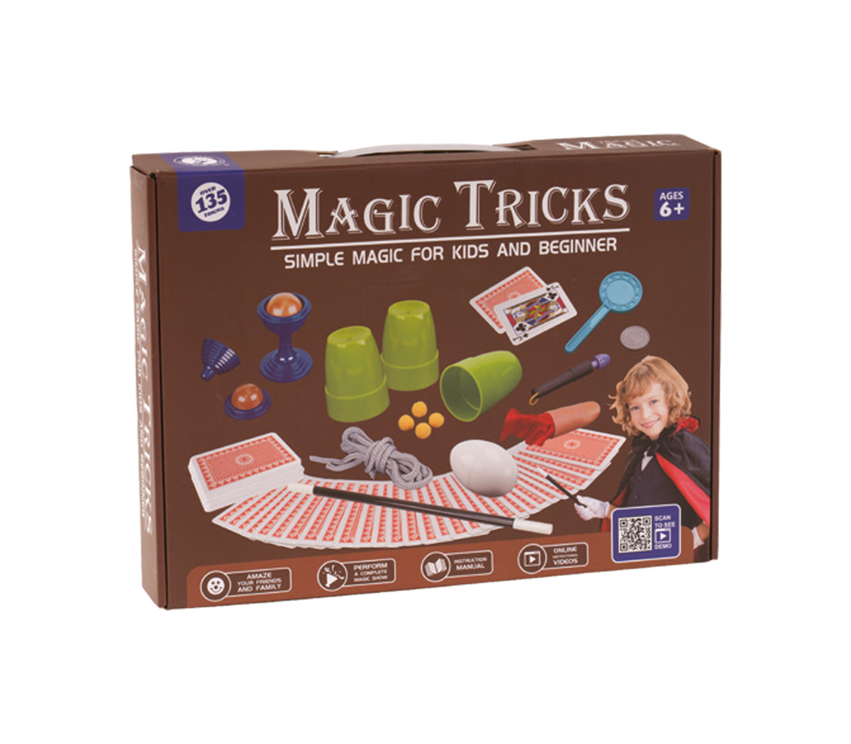 Magic Tricks Play Set - Cups + Egg - Mambos Online Store
