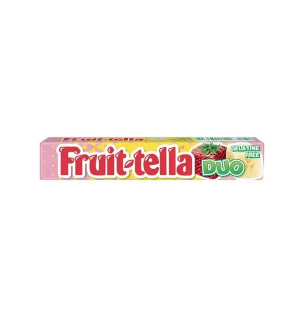 Fruitella Duo Banana/Strawberry New - Mambos Online Store